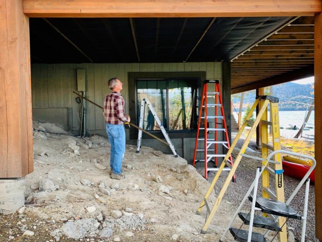 Father-daughter building project | Whitefish Custom Home Builder with ...